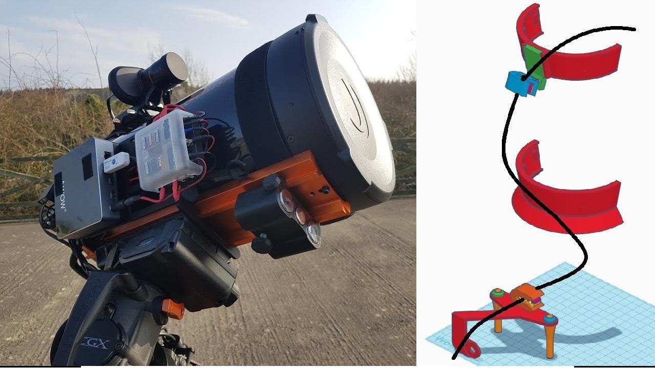 Celestron CGX Cabling Solution : 4 Steps (with Pictures) - Instructables