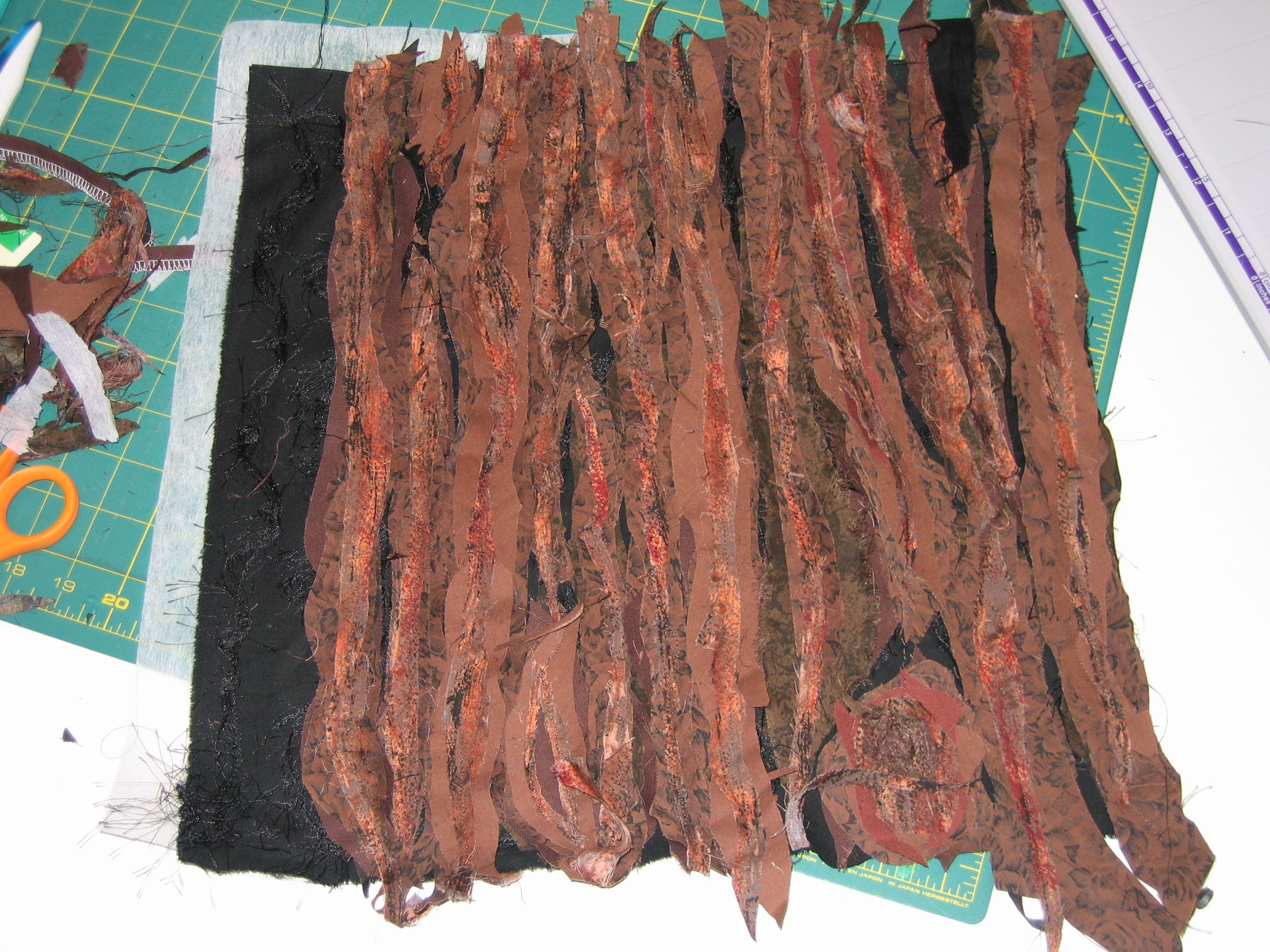 Fiber Postcards - Tree Bark : 7 Steps (with Pictures) - Instructables