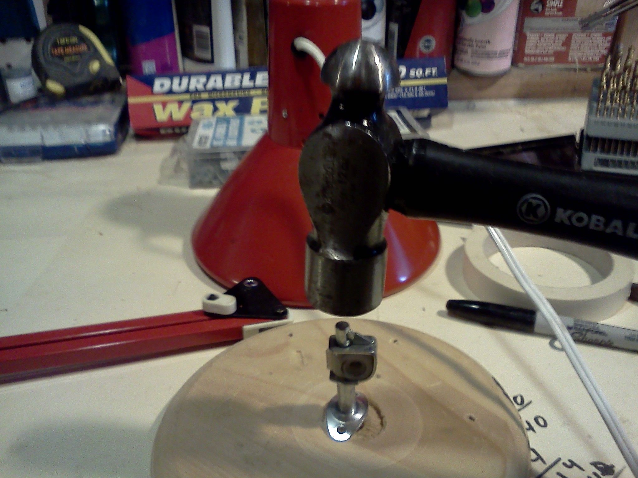 Zero Gravity Tablet or Ereader Floor Stand From Balanced Arm Lamp ...