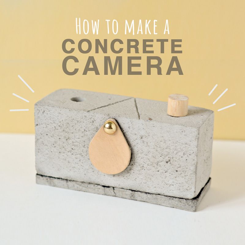 How to Make a Concrete Camera : 10 Steps (with Pictures) - Instructables
