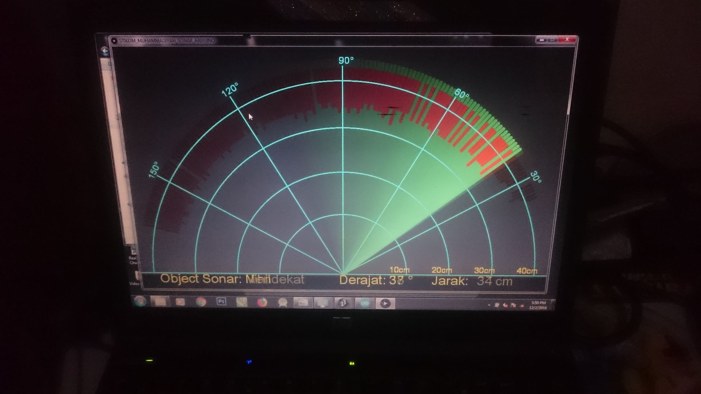 Arduino - Radar/Ultrasonic Detector : 3 Steps (with Pictures ...