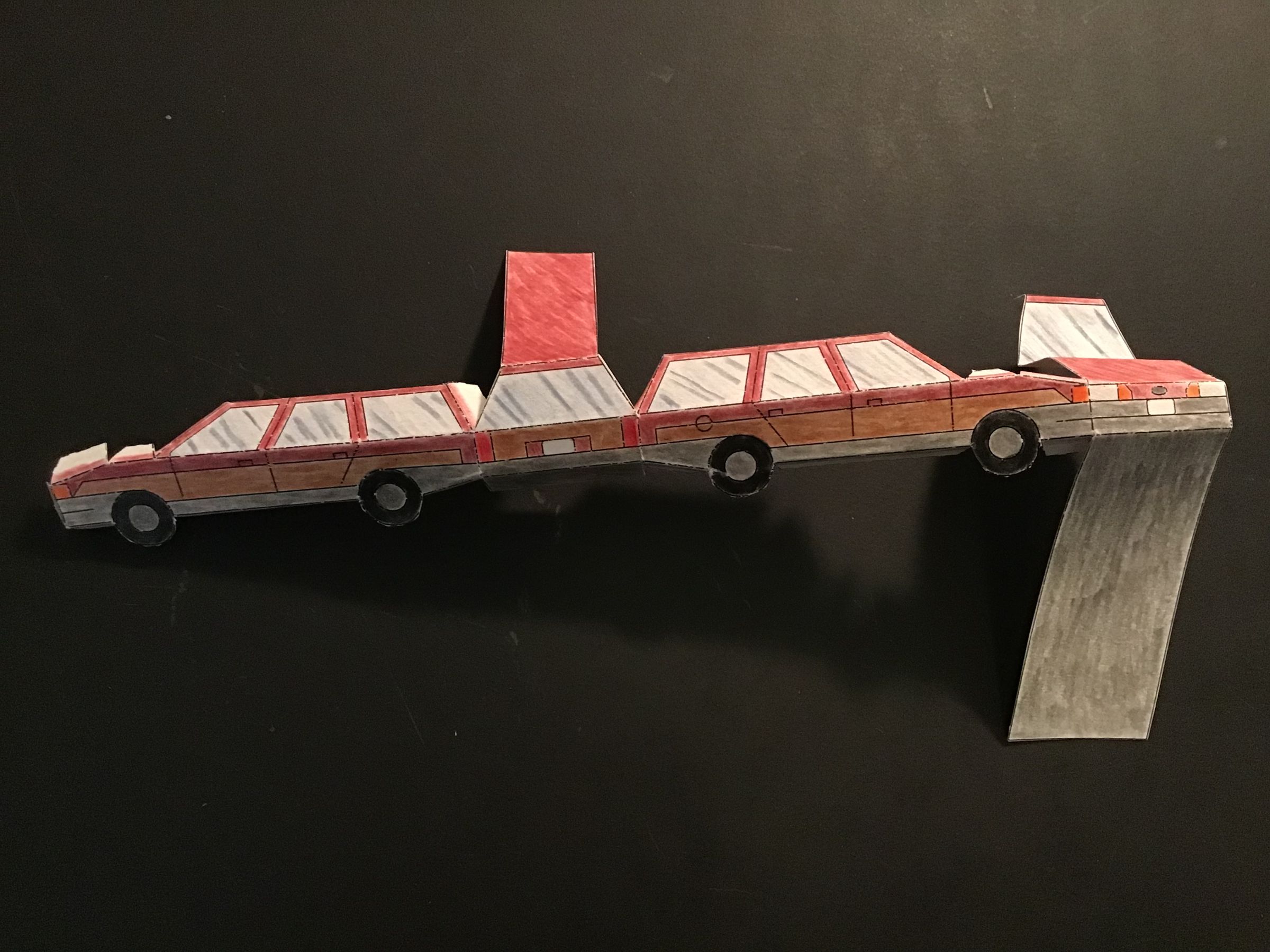 Christmas Vacation Papercraft Station Wagon : 22 Steps (with Pictures ...