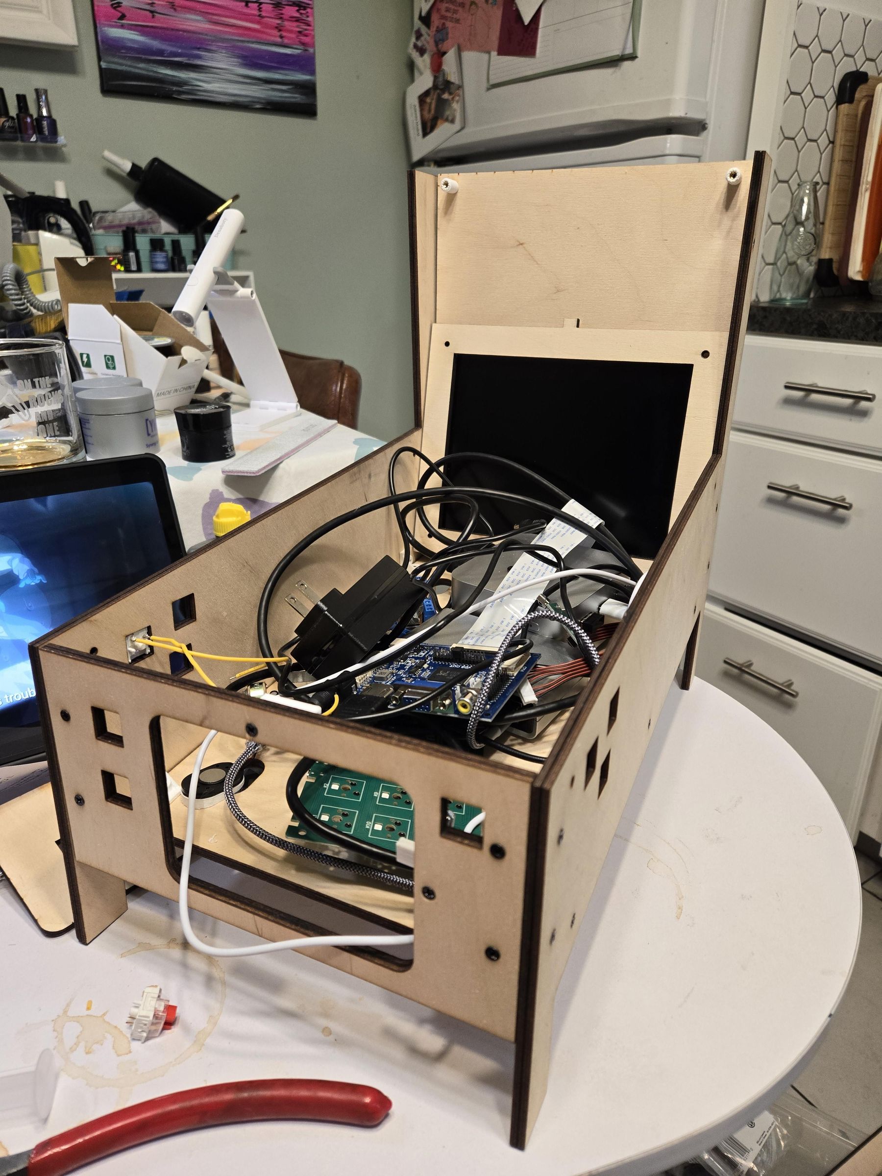 Small Virtual Pinball Machine With Surround Sound! : 18 Steps (with ...