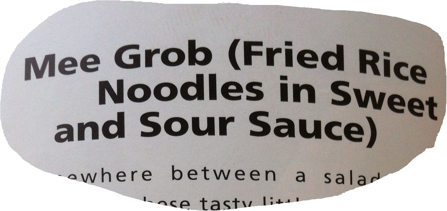 Mee Grob-Fried Rice Noodles in Sweet and Sour Sauce : 8 Steps ...