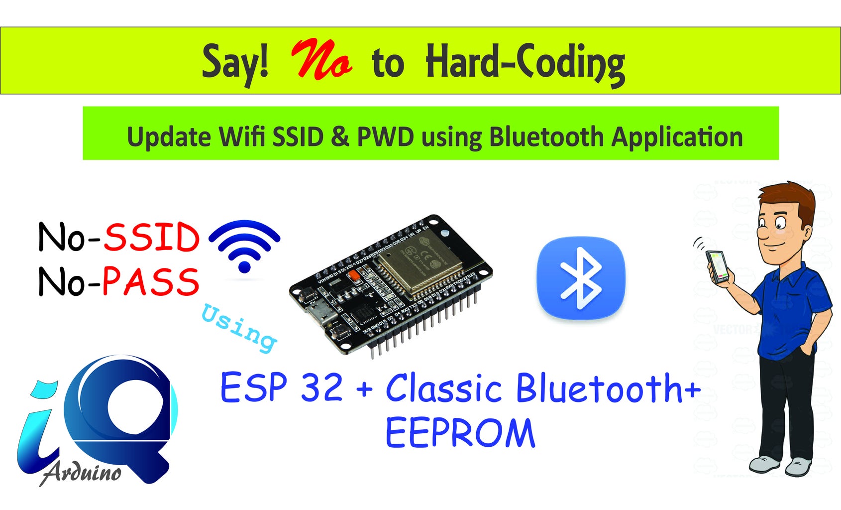 Avoid Hard Coding Esp32 Update Wi Fi Credentials Using Bluetooth