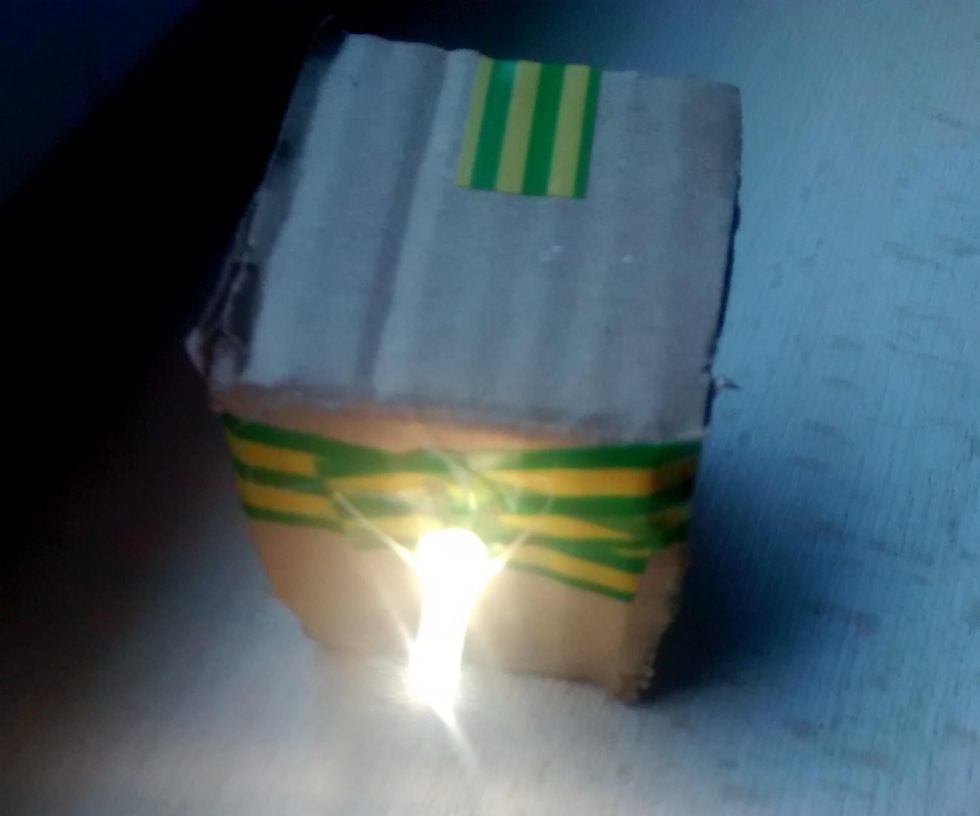 Cardboard Cube Lamp - Instructables