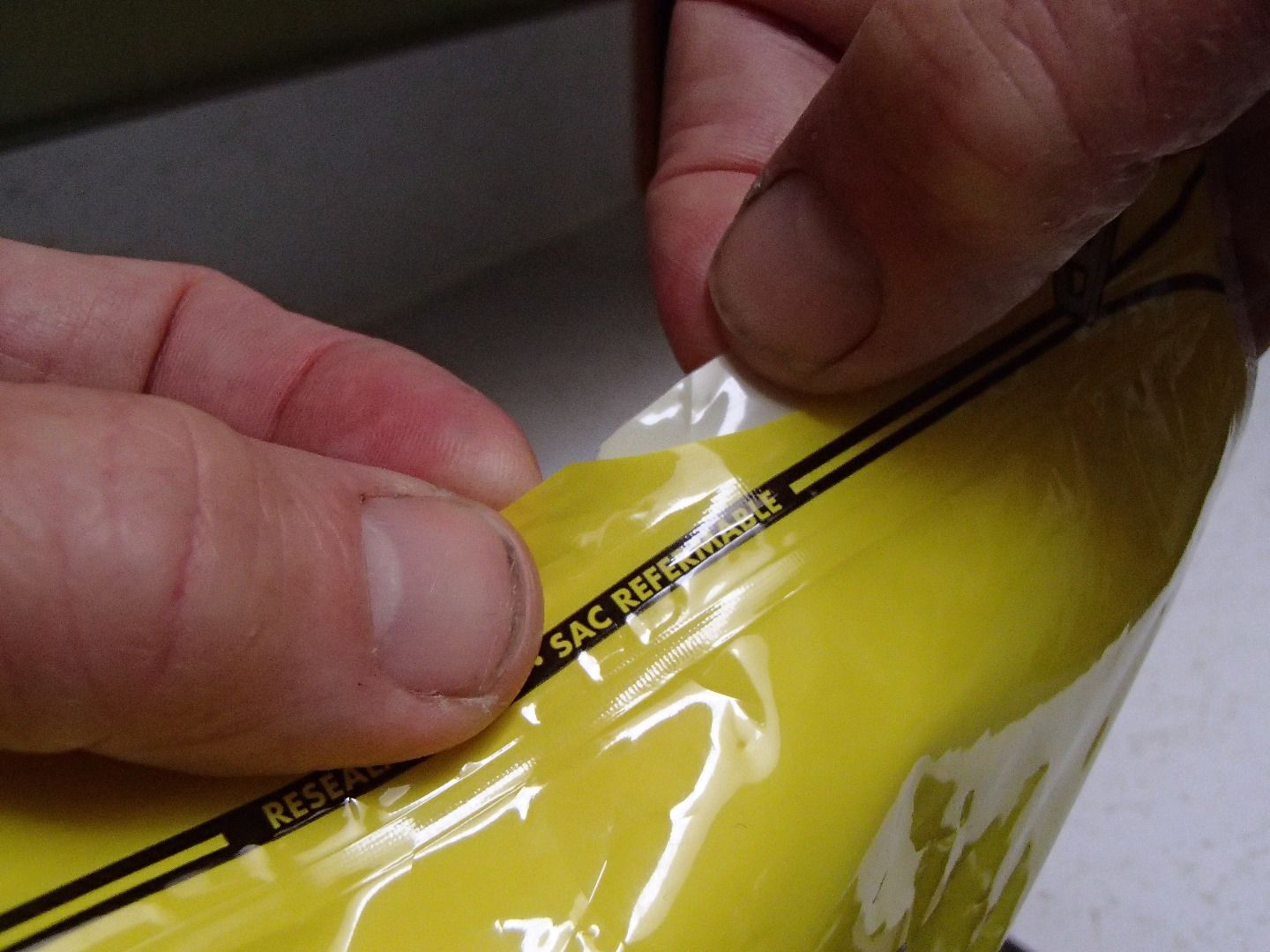 Opening a Resealable Bag - Instructables