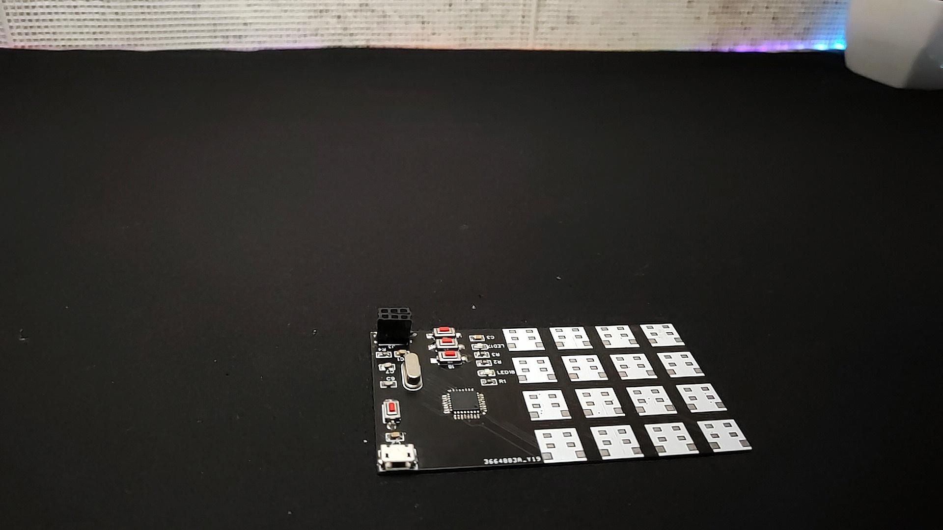 PCB Bussiness Card With 4*4 Tic Tac Toe Game | Hackaday.io