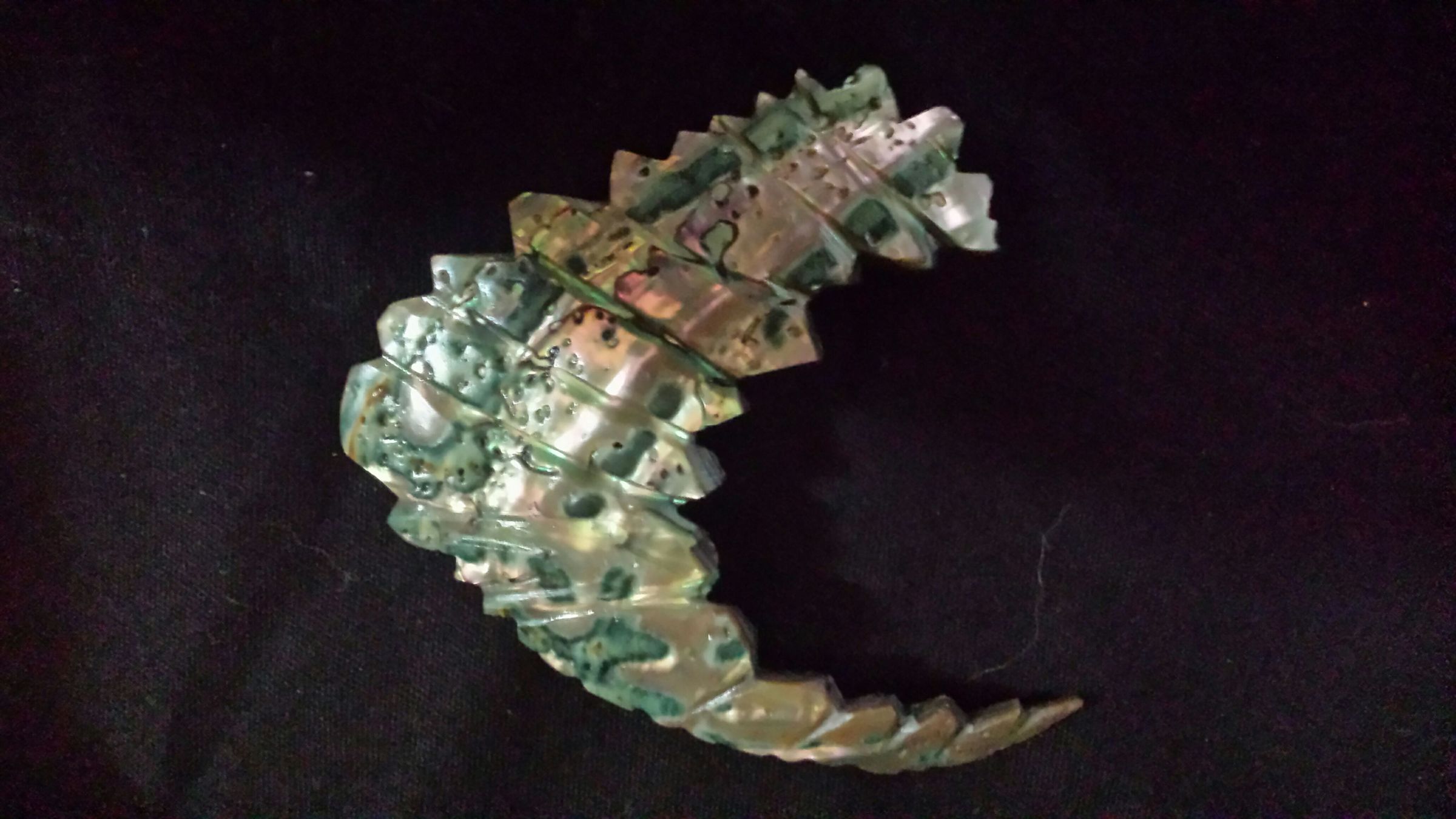 Upcycling & Carving Abalone Shell Into Jewelry and Gris Gris ...
