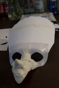 Sculpted Mask - Lightweight, Cheap, Easy, Durable : 5 Steps (with ...