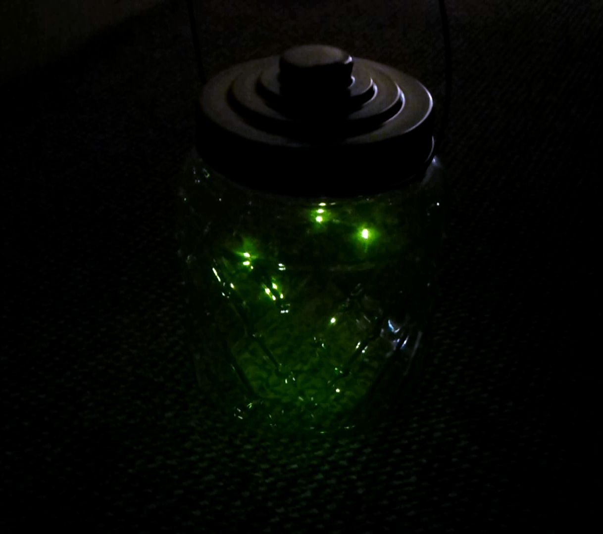 Catching Fireflies In A Jar