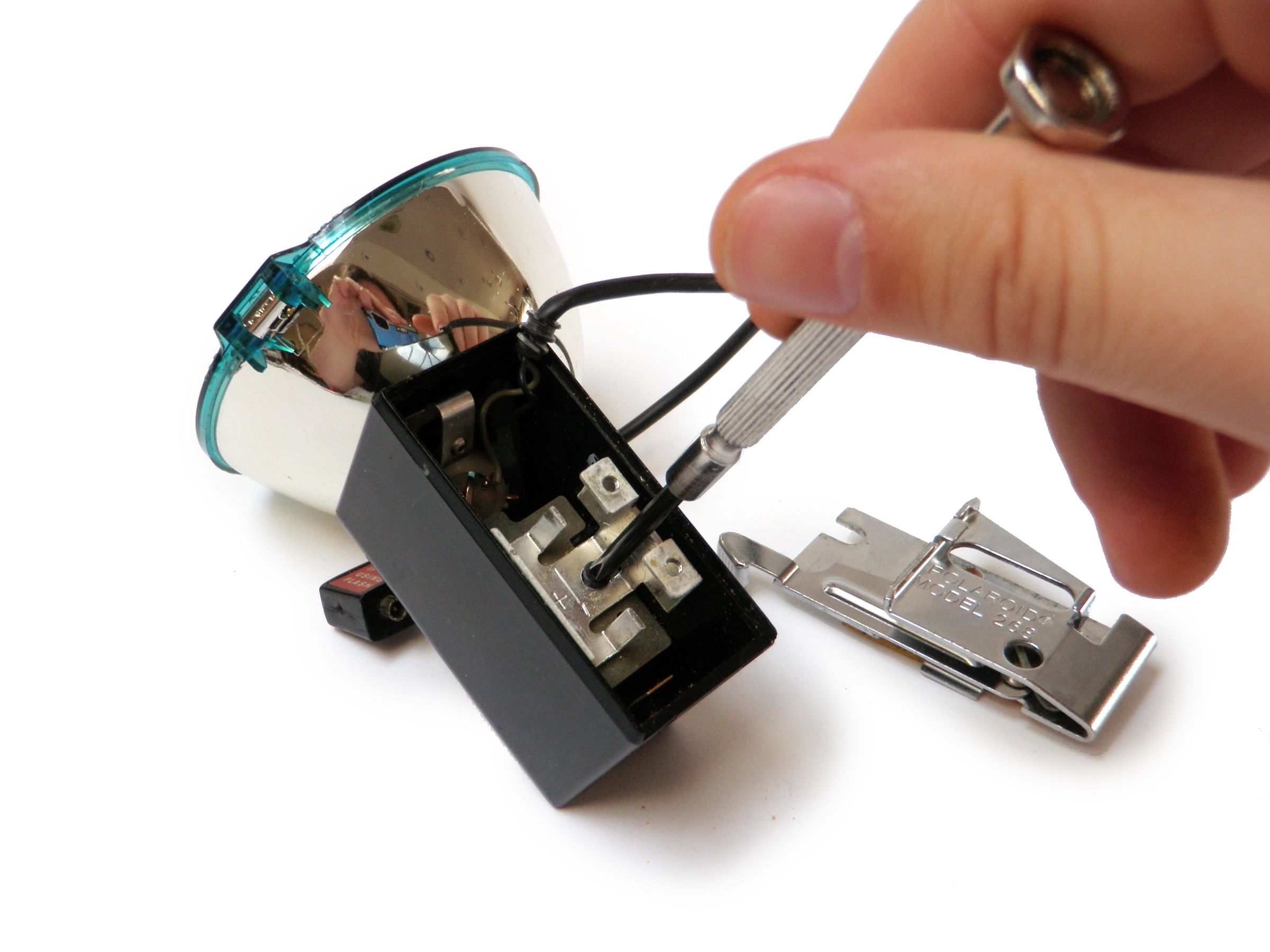 Land Camera Electronic Flash Mount : 11 Steps (with Pictures ...