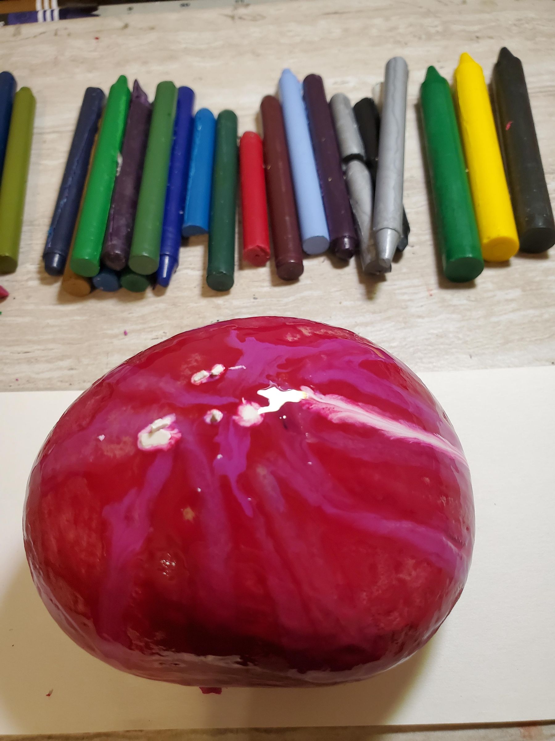 Marbled Crayon Stones : 9 Steps (with Pictures) - Instructables