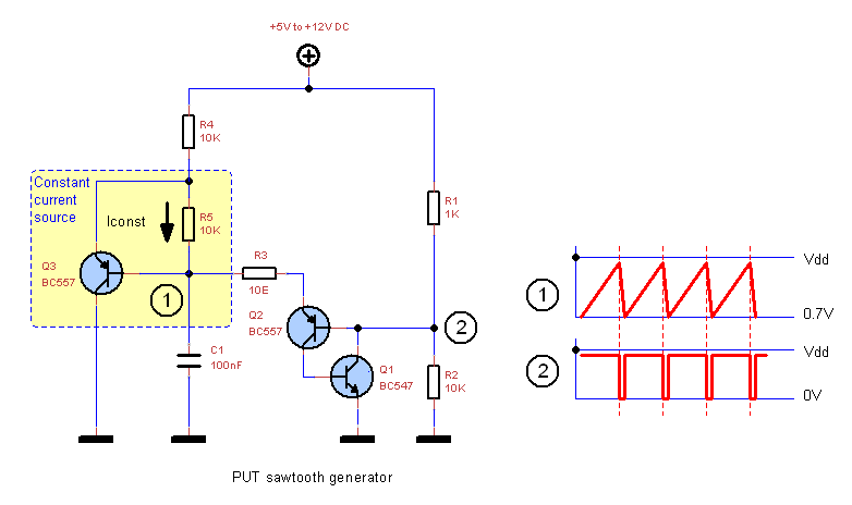 Unijunction Transistor Tutorial Testing PUT Programmable Unijunction