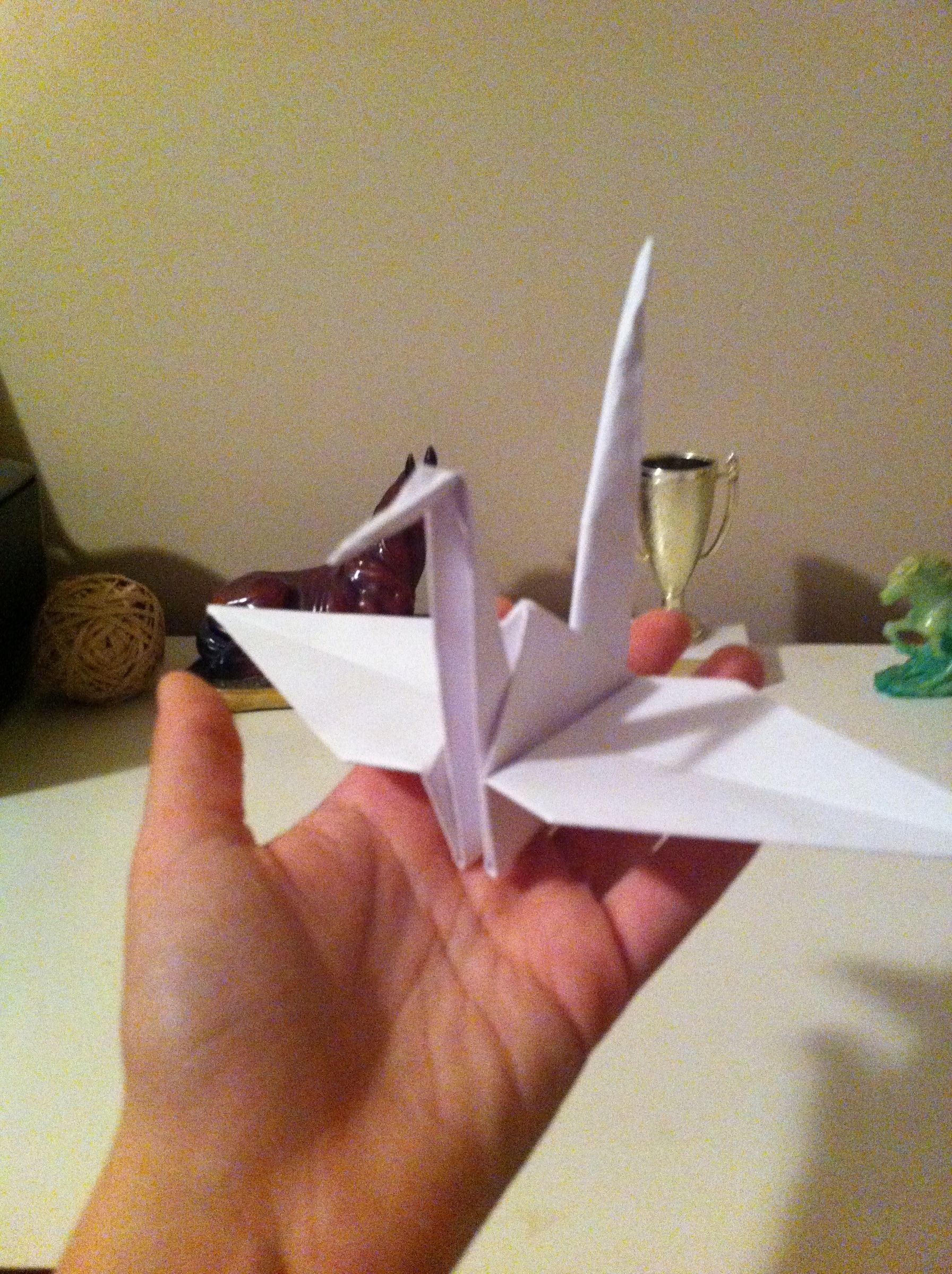Origami Paper Crane : 8 Steps - Instructables