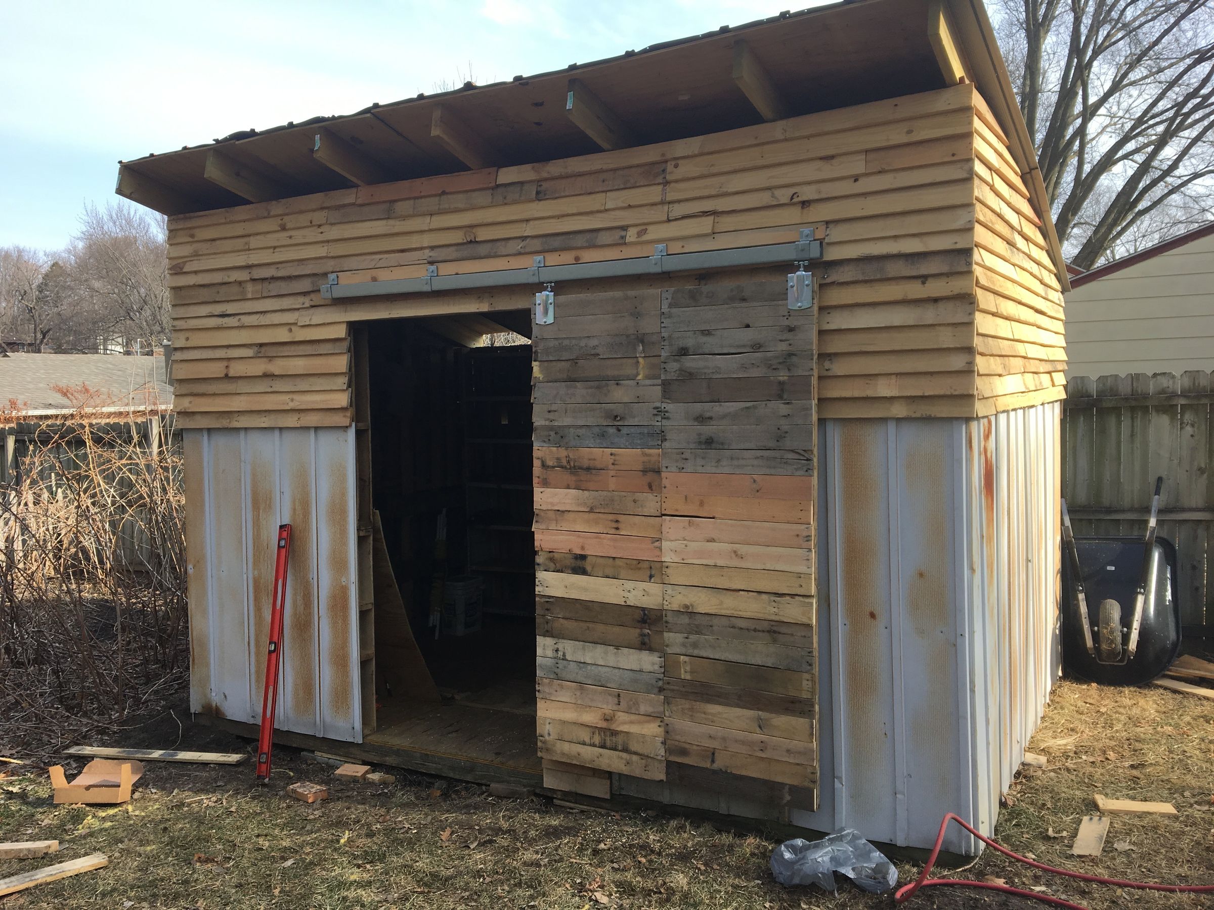Mostly Upcycled Garden Shed : 11 Steps (with Pictures) - Instructables