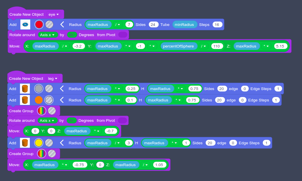 Parametric Gyroscope and Robot Made With Tinkercad Codeblocks : 5 Steps (with Pictures ...