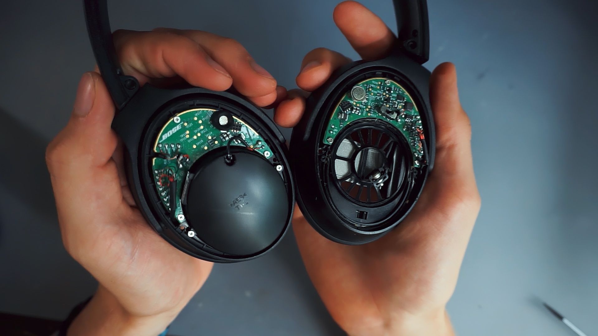 Easy Guide to REPAIR Broken BOSE QC25 Headphones - NO SOUND From One ...