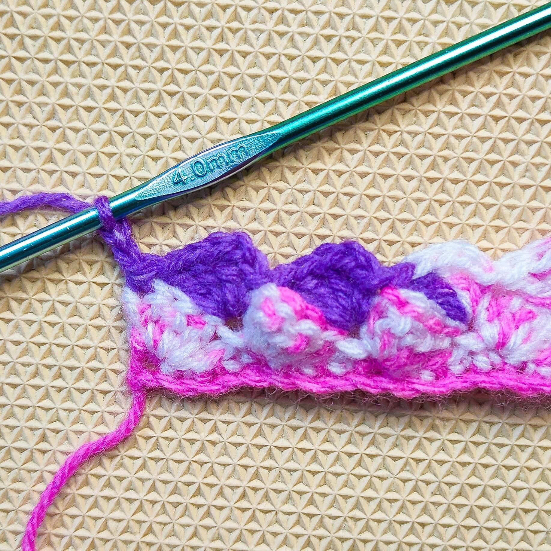 Easiest One Row Repeat Crochet Scarf Pattern : 6 Steps (with Pictures ...