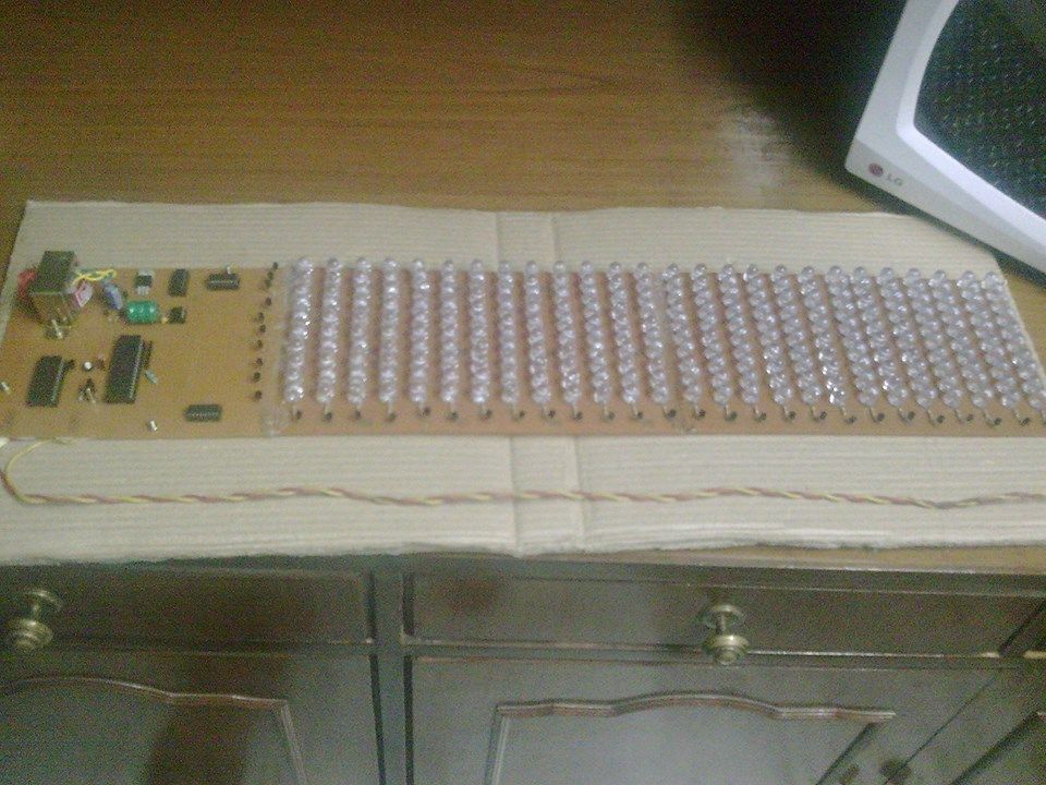 Scrolling Led Based Time and Temperature Display : 6 Steps - Instructables