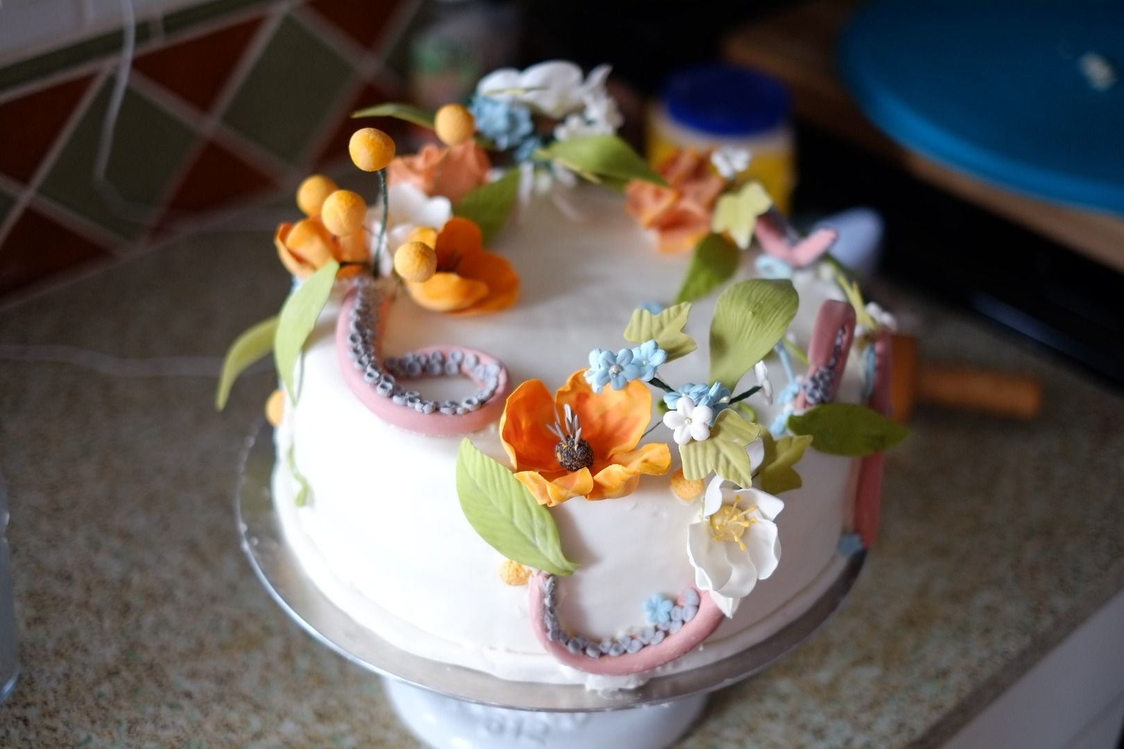 Floral Tentacle Cake : 5 Steps (with Pictures) - Instructables