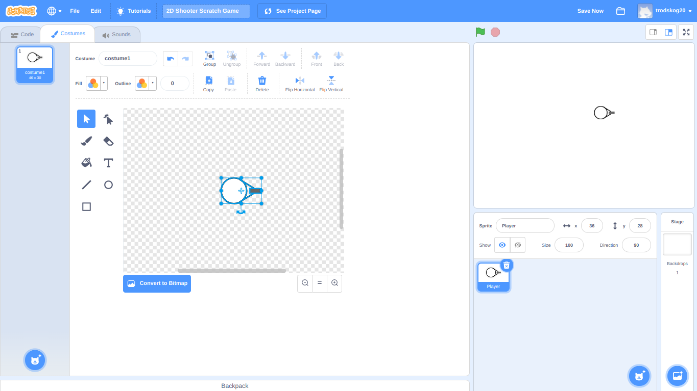 2D Shooter Scratch Game : 11 Steps - Instructables