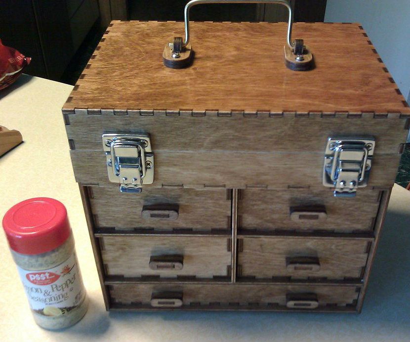 Laser Cut Small Toolbox/Jewelry Box : 6 Steps (with Pictures ...