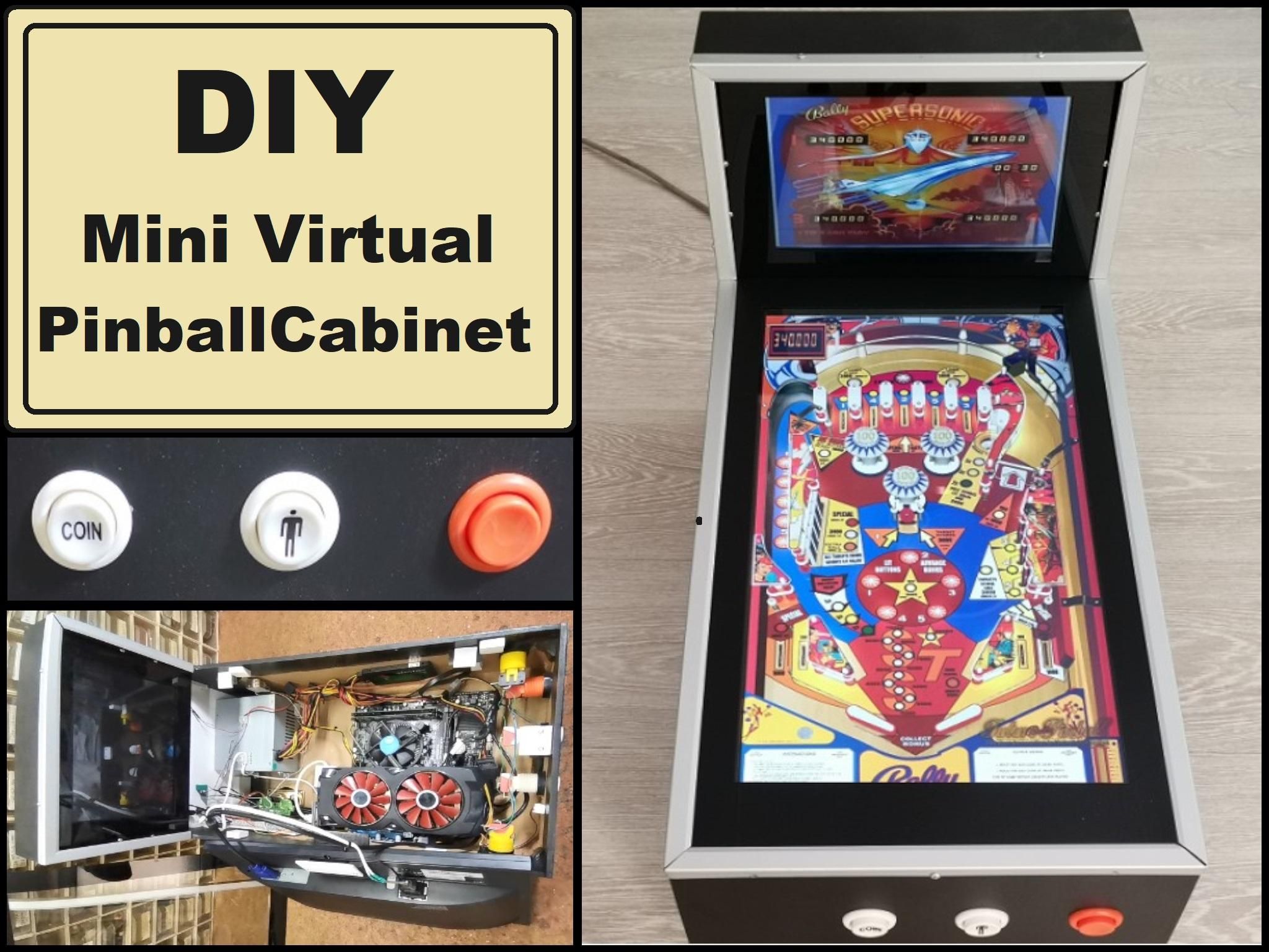 DIY Mini Virtual Pinball Cabinet : 3 Steps - Instructables