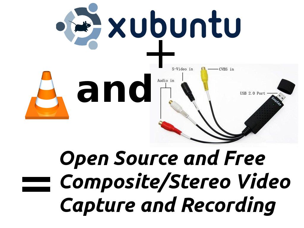 EasyCap DC60 (STK1160) + VLC + Xubuntu 13.10 = OpenSource Video Capture!! : 4 Steps - Instructables