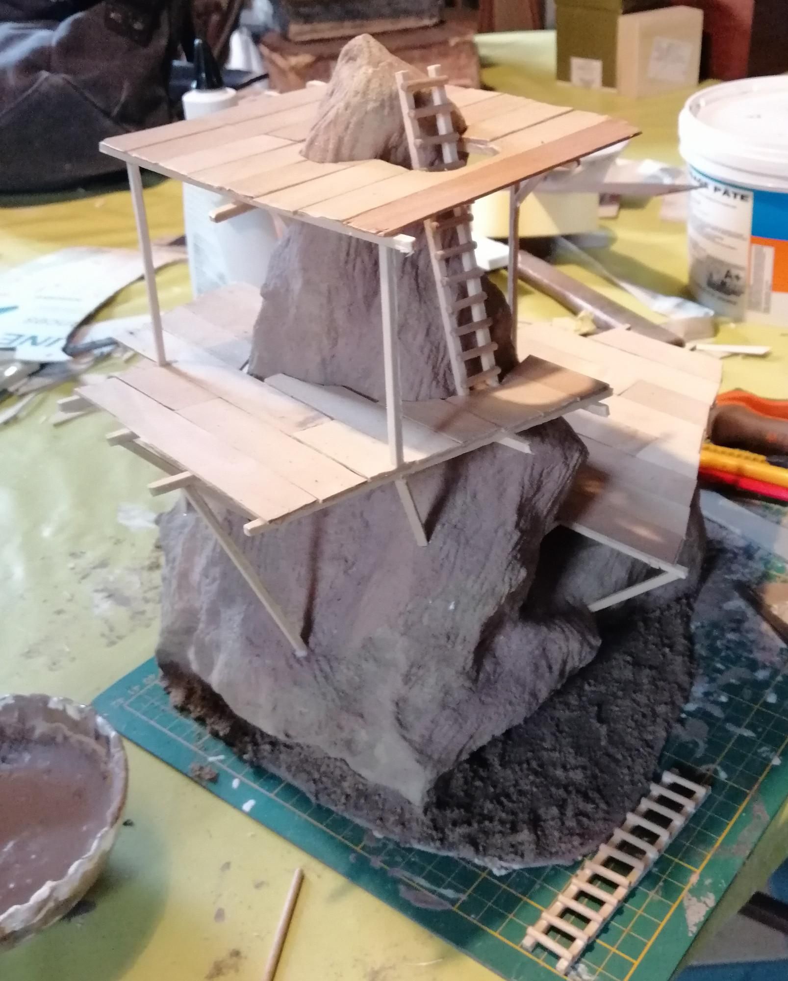 Ork Outpost Terrain for Figurines Game : 15 Steps (with Pictures ...