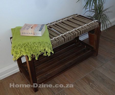 Make Woven Jute Rope Bench : 3 Steps - Instructables