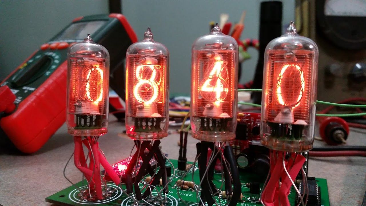 Arduino 4 Tube Multiplexed Nixie Clock : 10 Steps (with Pictures) - Instructables