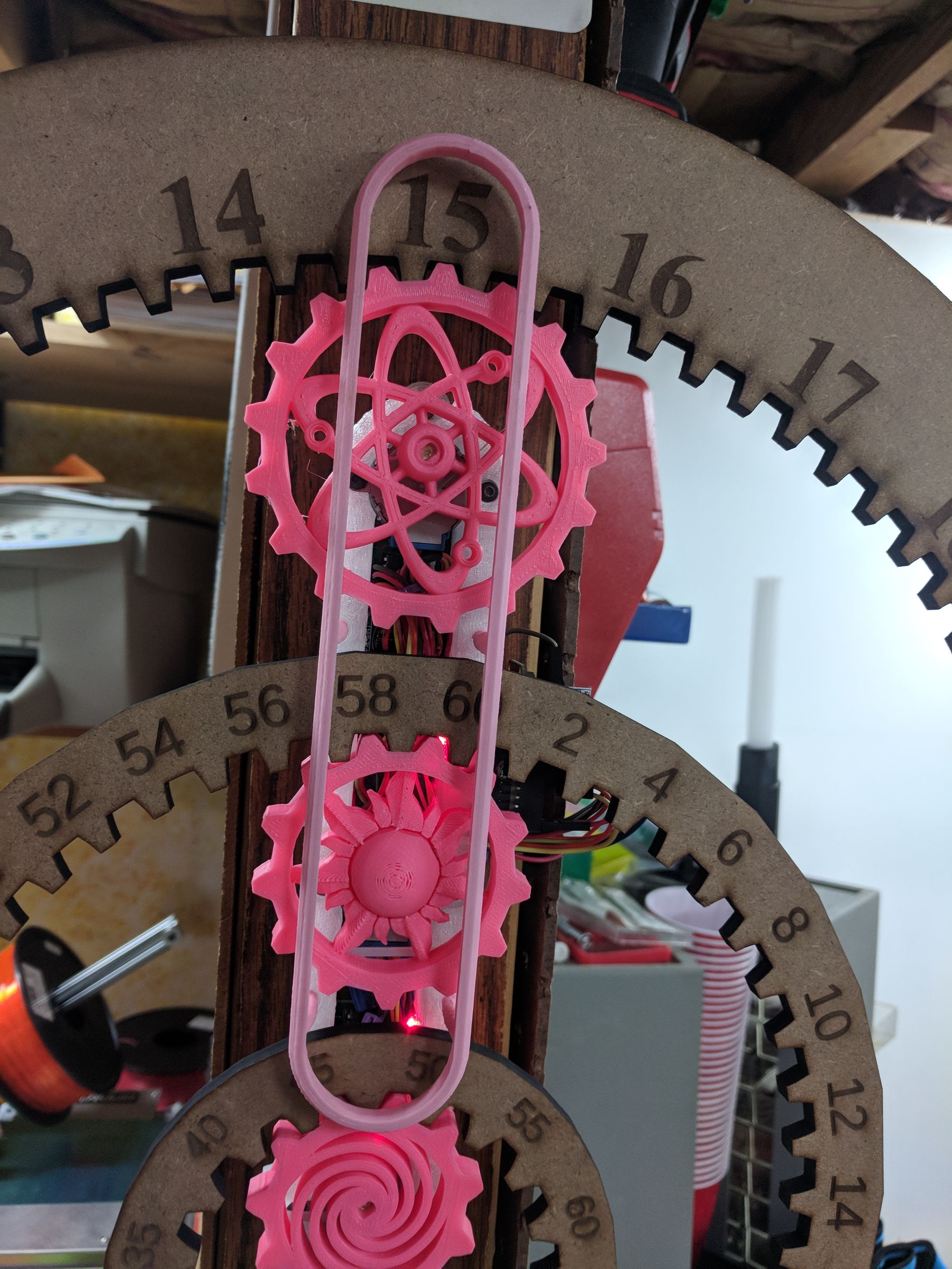 Ticking Gear Clock : 7 Steps (with Pictures) - Instructables