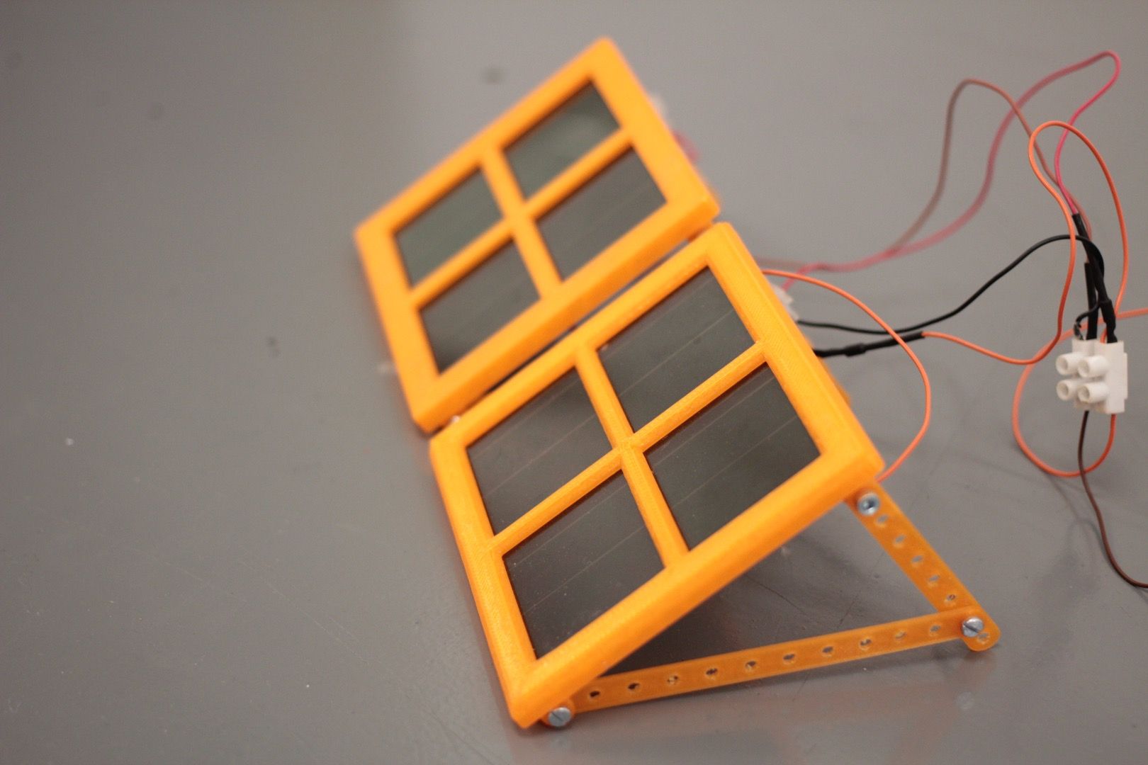 3D Printed 2x2 Solar Cell Panel : 4 Steps (with Pictures) - Instructables