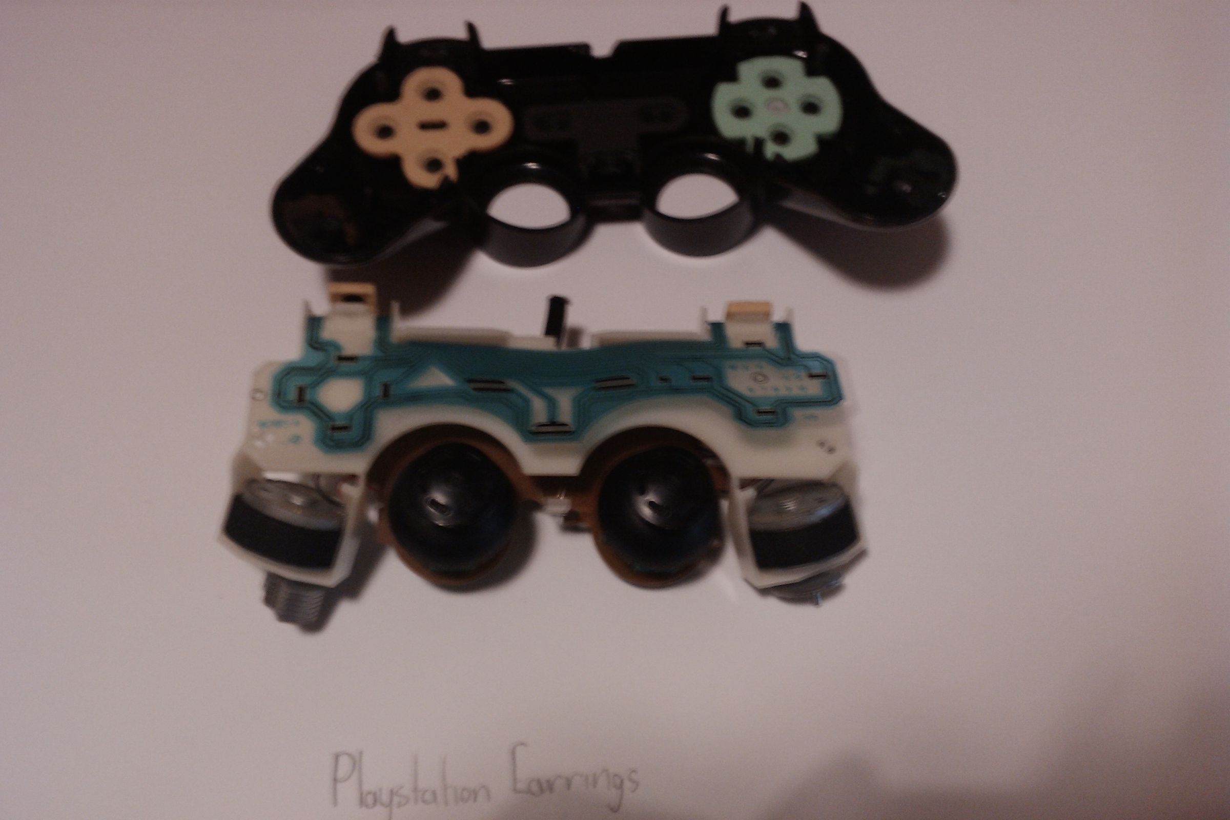 Playstation Earrings : 6 Steps - Instructables