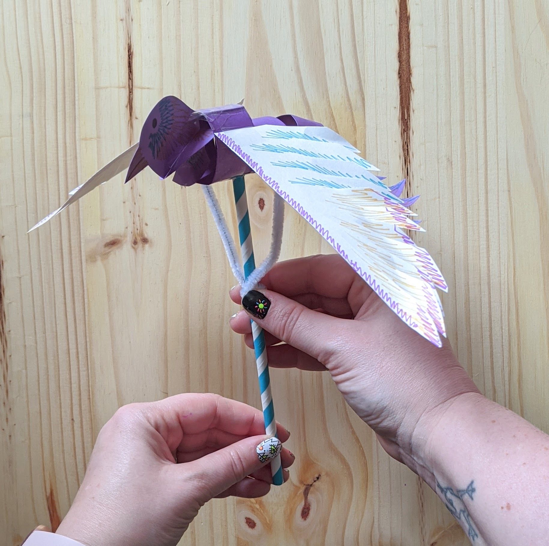 Paper Flying Puppet : 5 Steps (with Pictures) - Instructables