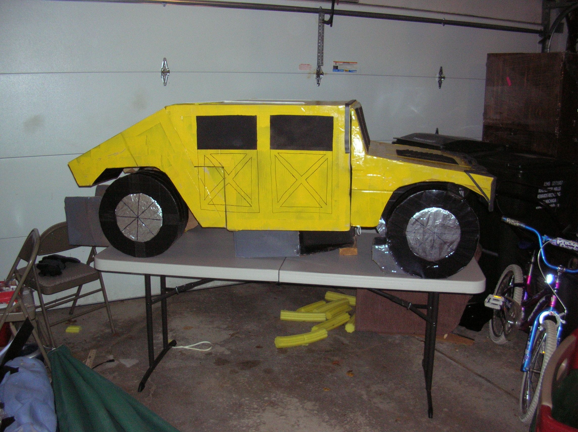 Transformers Costume: H1 Hummer (with Pictures) - Instructables