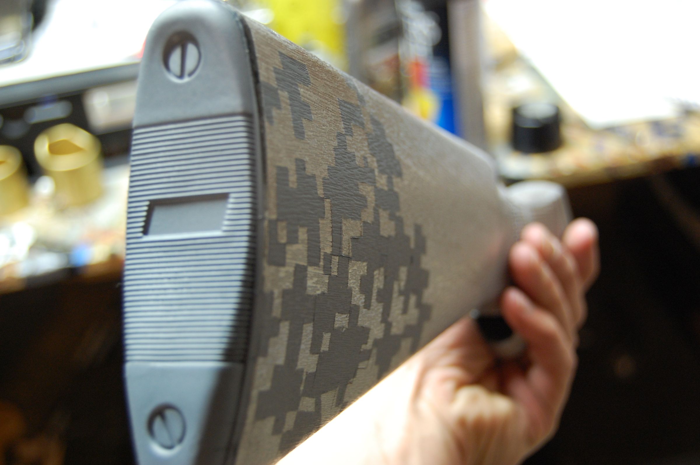 Urban Digital Camo Gunstock Stencil : 4 Steps - Instructables