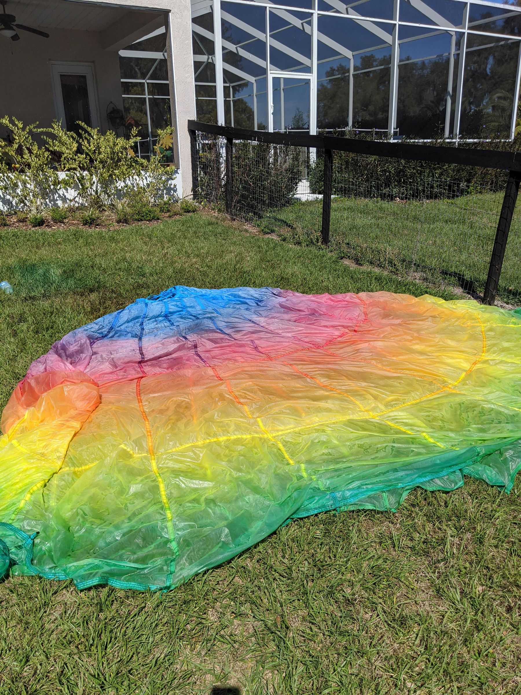 How to Dye a Parachute for Photography and Play Silks : 7 Steps (with ...