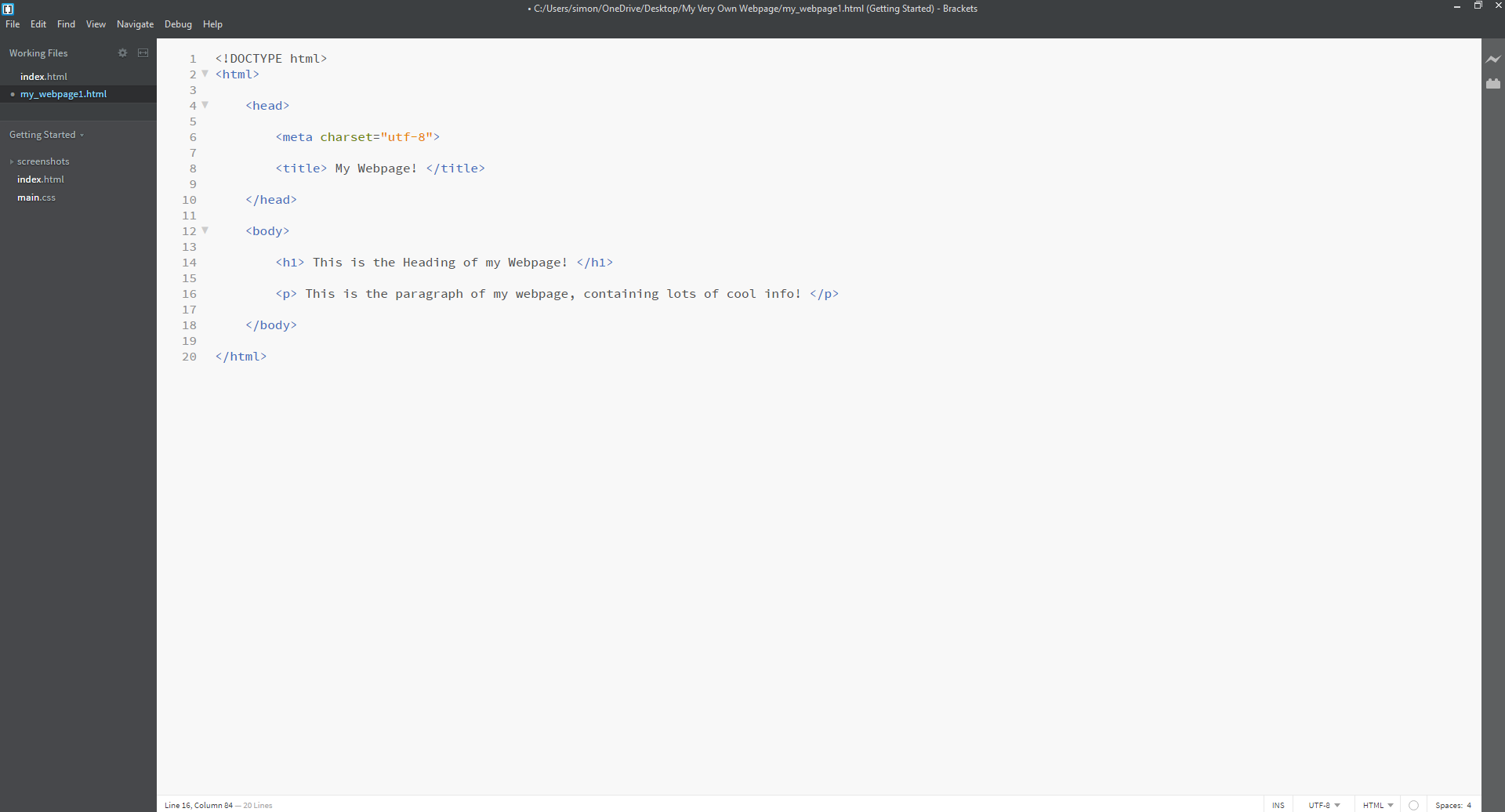 Learn How to Build Your Own Webpage Using HTML! : 11 Steps - Instructables