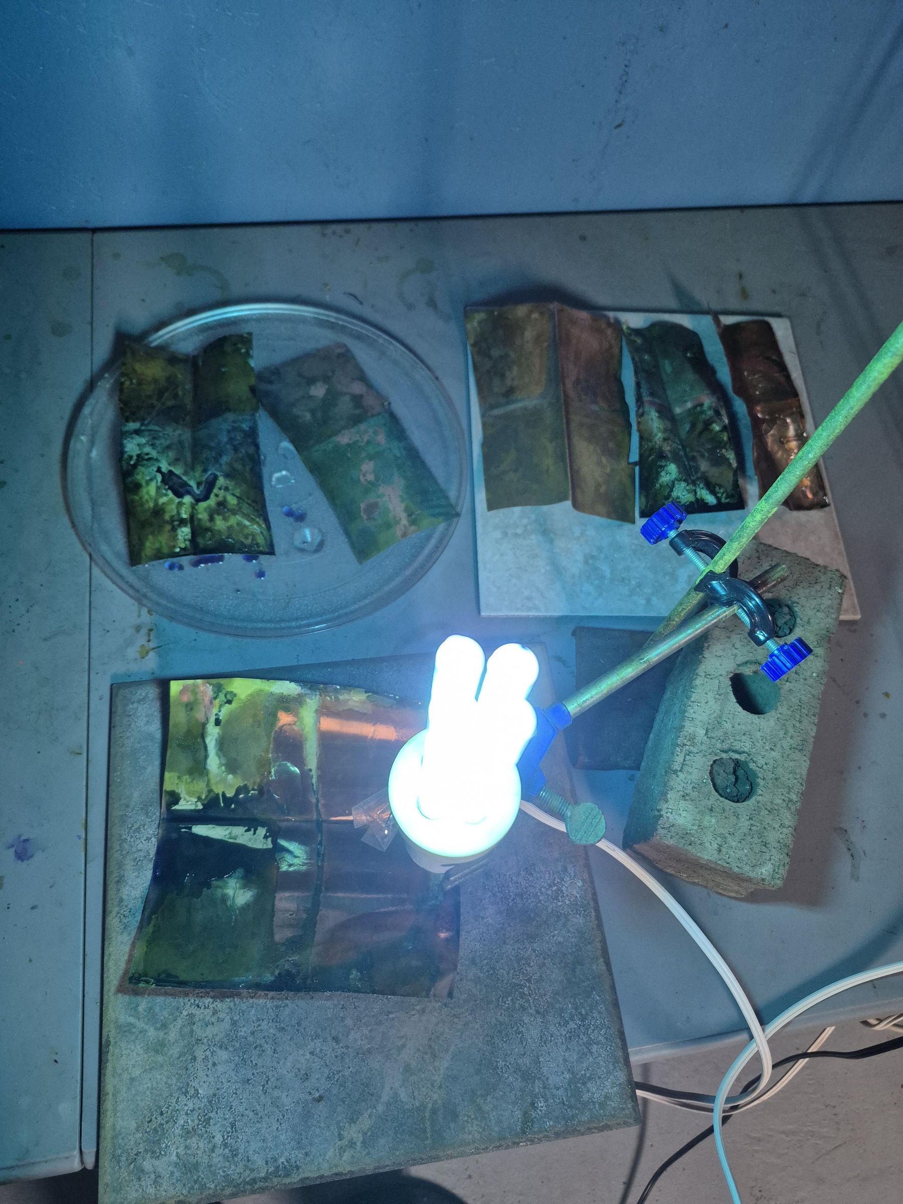 Copper Electroplating Salt Corrosison Method With Epoxy for Art and Craft. : 4 Steps (with ...