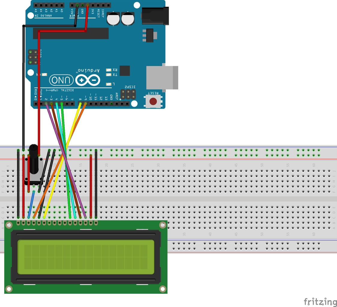 Displaying Text on 16×2 LCD With Arduino : 3 Steps - Instructables Displaying Text on 16×2 LCD With Arduino : 3 Steps - Instructables