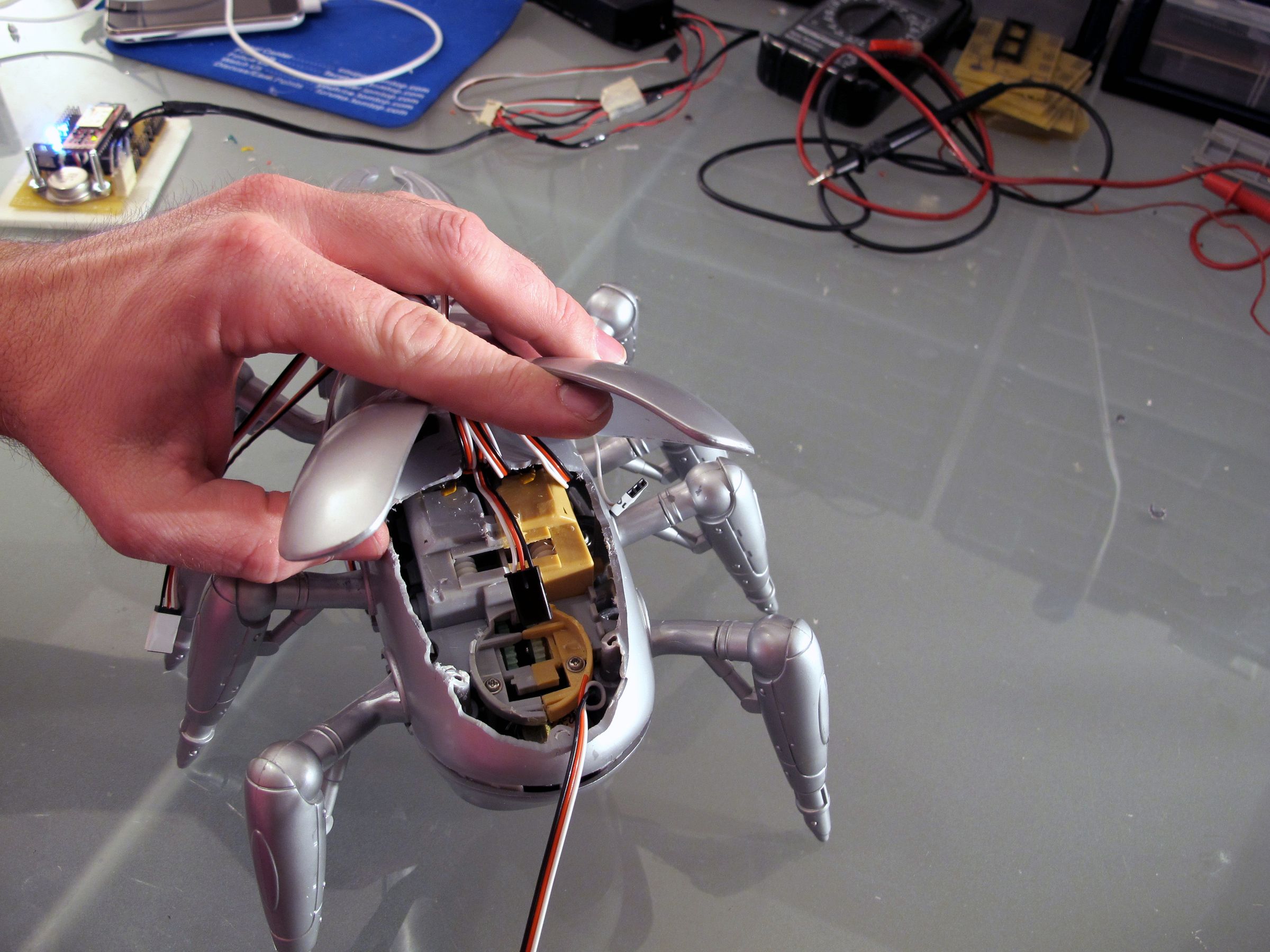 Make a Scary Scarab Robot : 3 Steps - Instructables