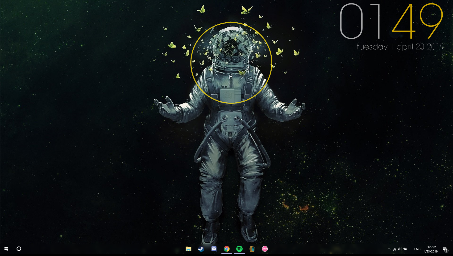 Rainmeter - Setting Up a Minimal Desktop (Win 10) : 30 Steps ...