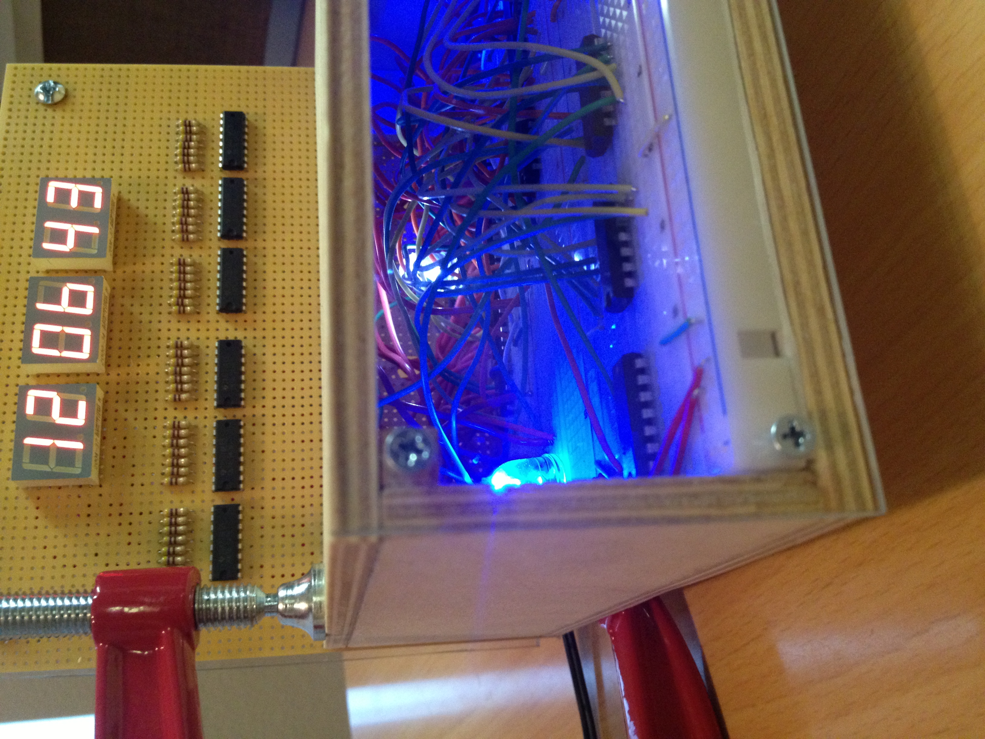 Homemade TTL Circuit 24-hour Digital Clock - Instructables