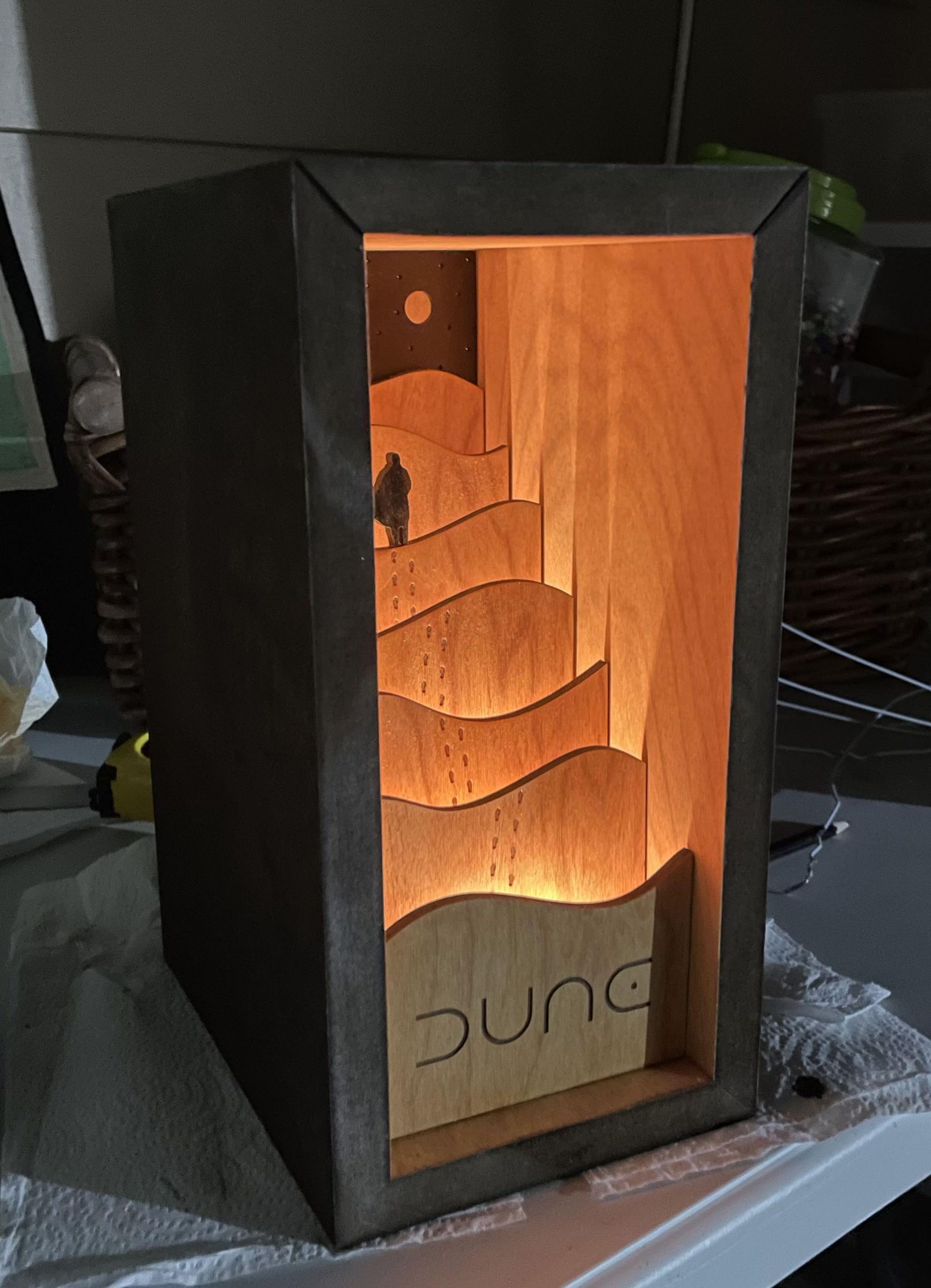 Wooden DUNE Book Nook (With LEDs) : 6 Steps (with Pictures) - Instructables