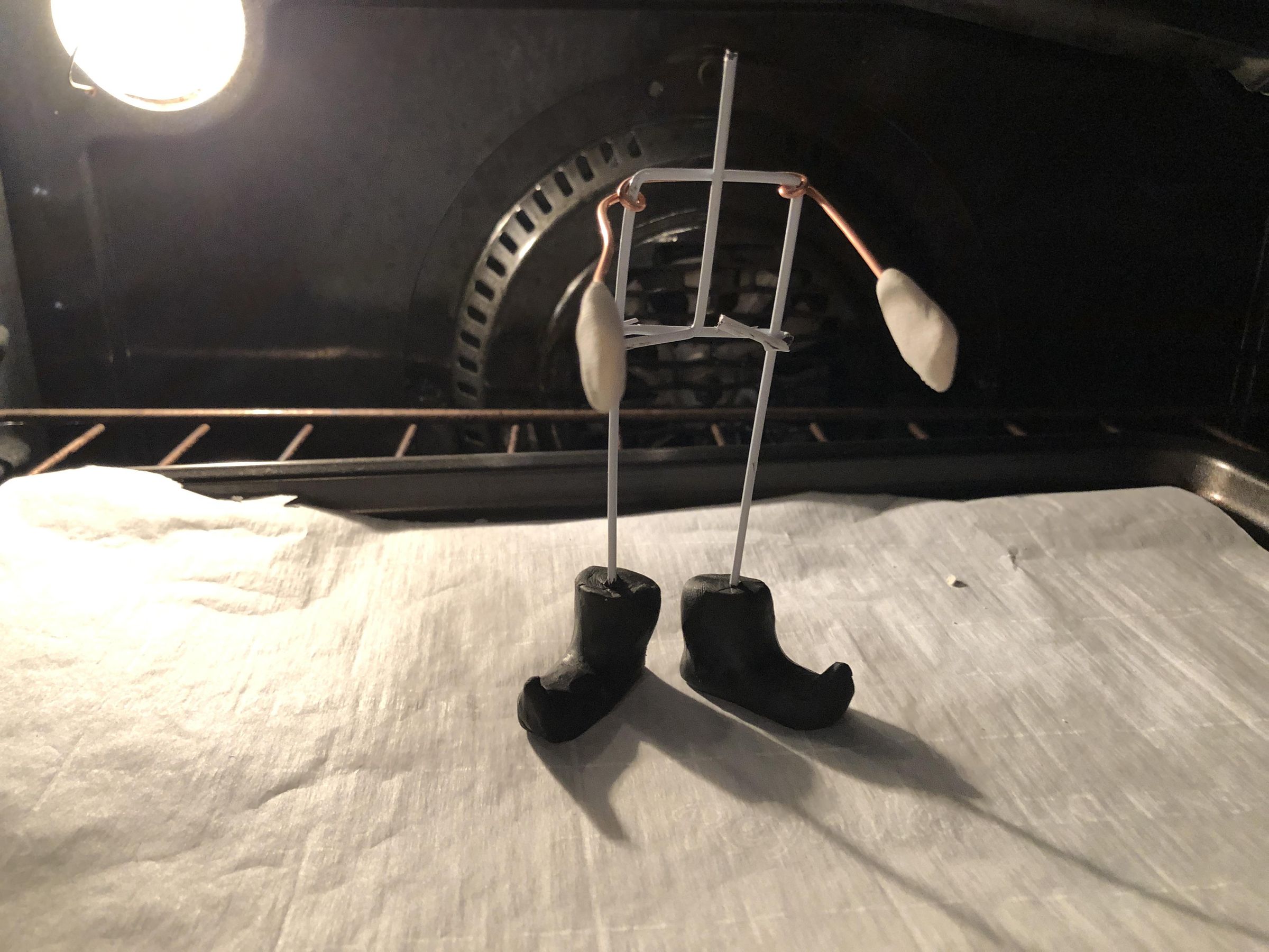 Creating Rudolph the Red Nosed Reindeer Figures for Christmas Card : 18 ...