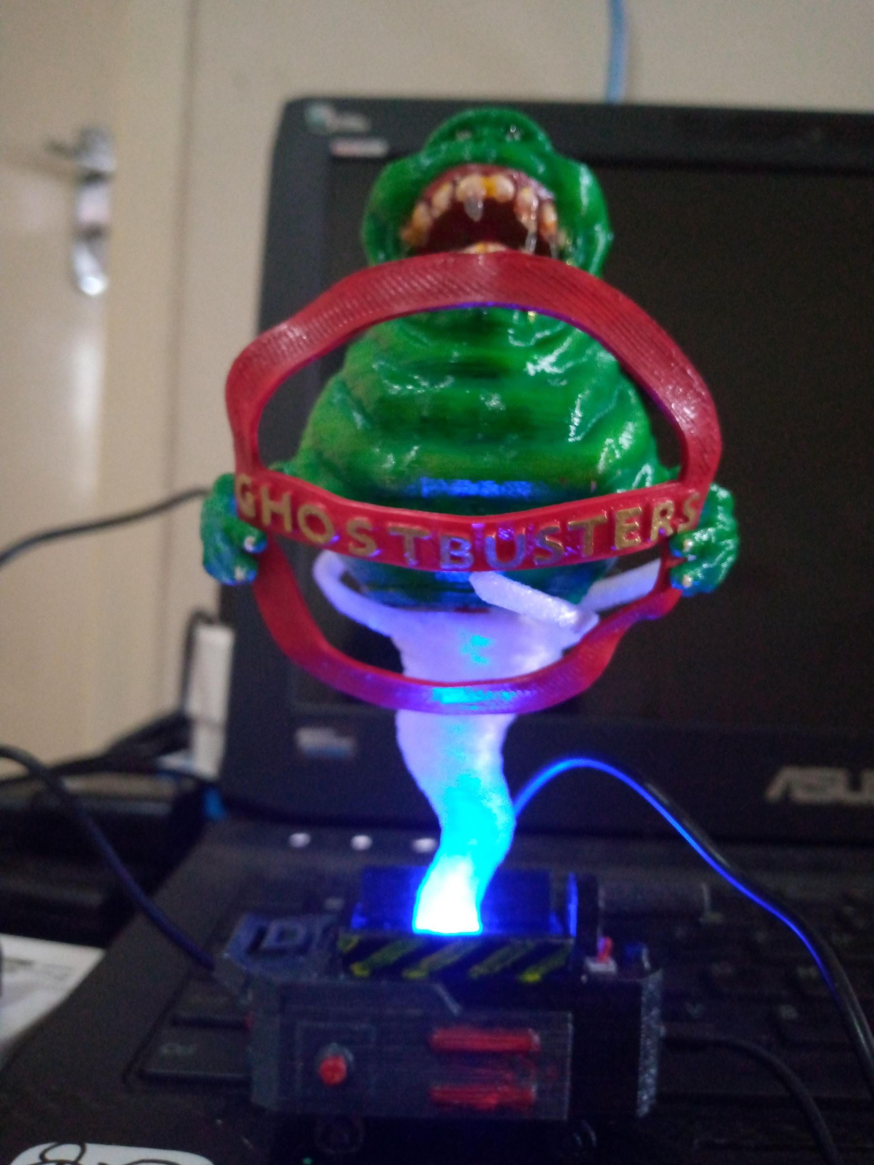 Slimer on the Trap With Led Effect : 5 Steps (with Pictures ...