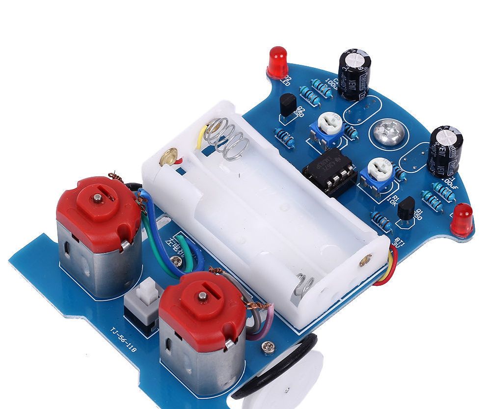 Soldering D2-5 Tracking Smart Car Kits : 6 Steps - Instructables