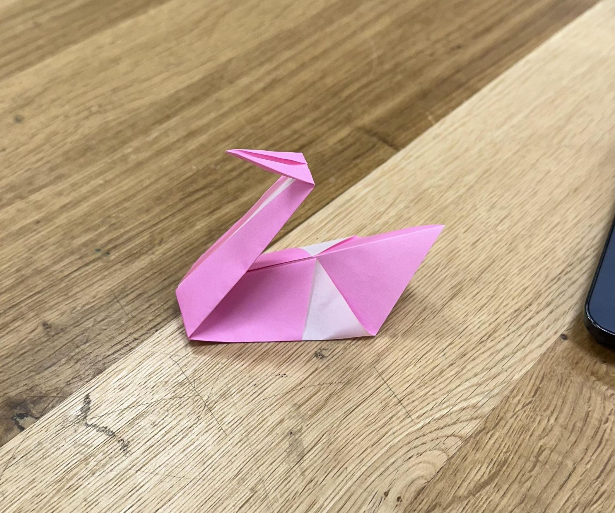 Swan Origami